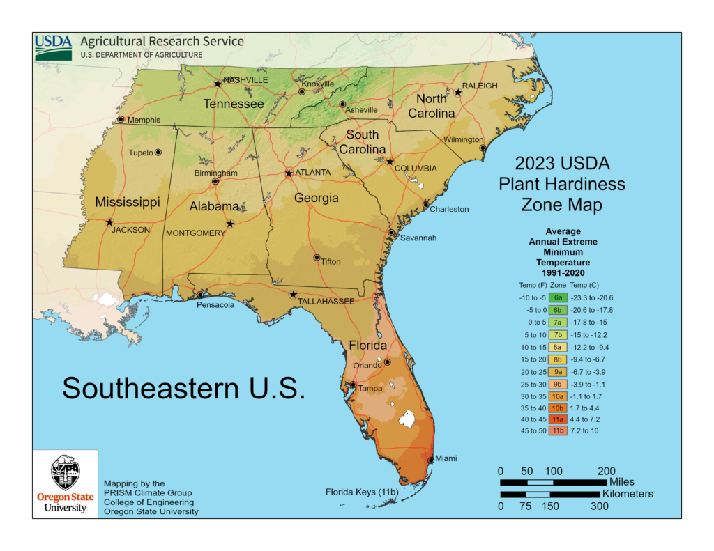 New Hardiness Zones Favor Southeast Citrus Production - Citrus Industry ...