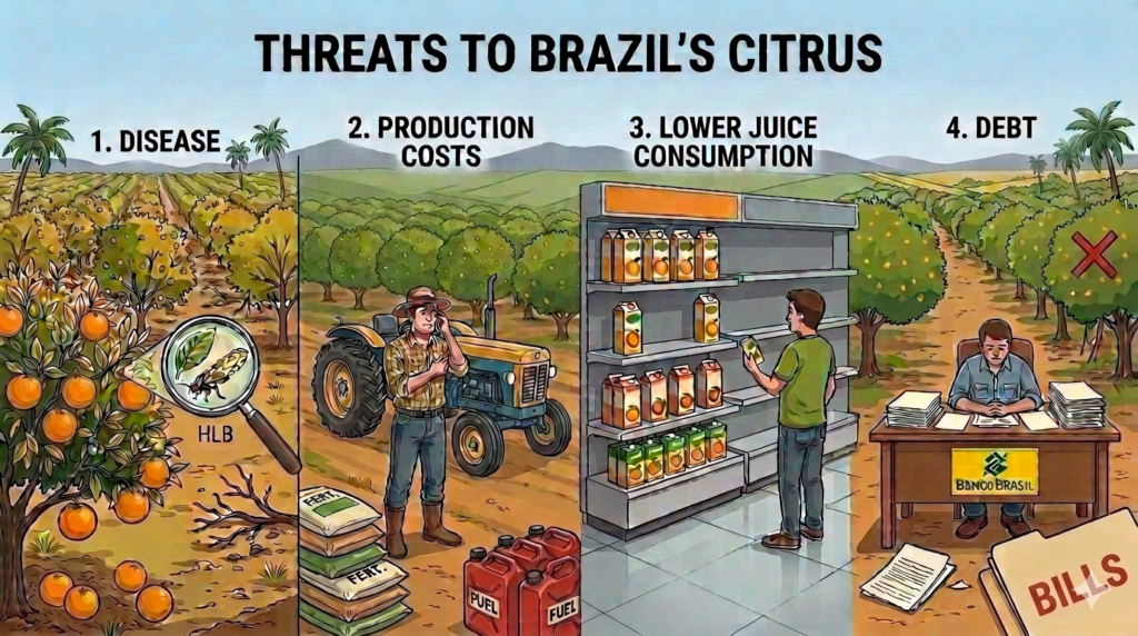Pressures Impacting the Brazilian Citrus Industry - Brazil Citrus ...